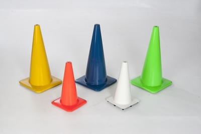 28" 7 lb Blue Traffic Cones | L2850-07-0-0-BLUE