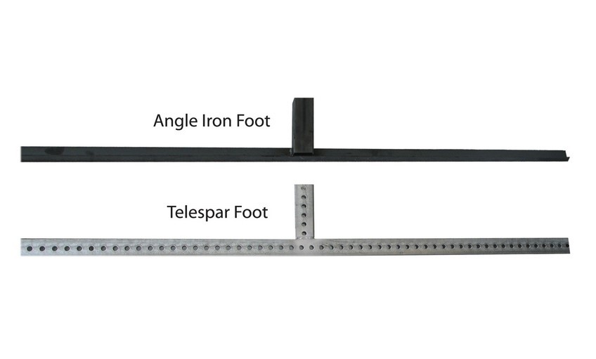 Type III Power Post with Steel Tube Feet 12' Barricade | PP-3312