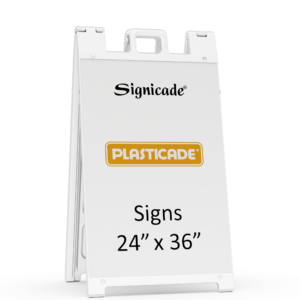 Signicade A-Frame / Sandwich Board with Legend | PP-130-LG